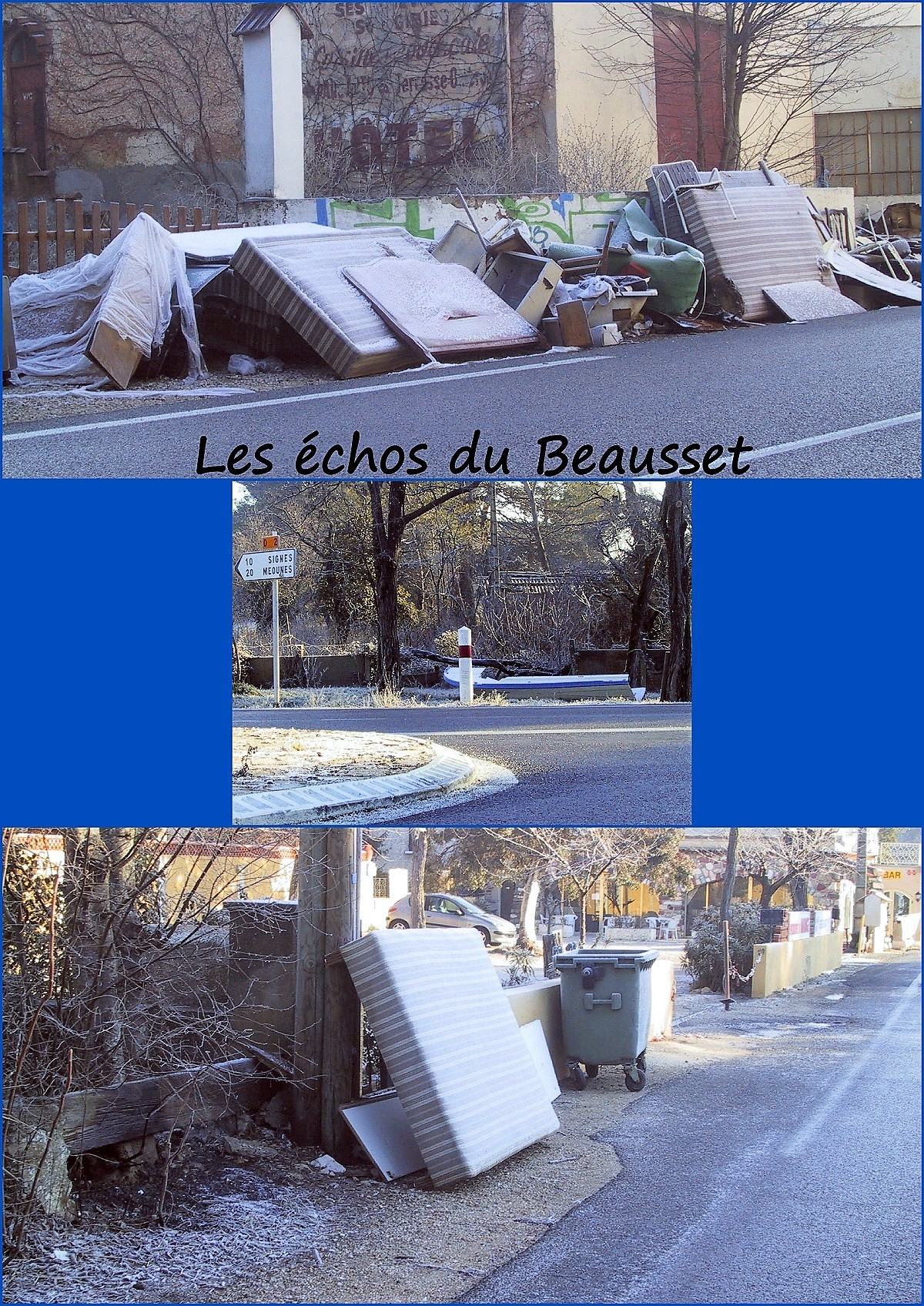 *Les décharges sauvages ne sont pas d'aujourd'hui *Les décharges sauvages ne sont pas d'aujourd'hui